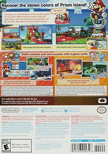 Paper Mario: Color Splash - Wii U Standard Edition