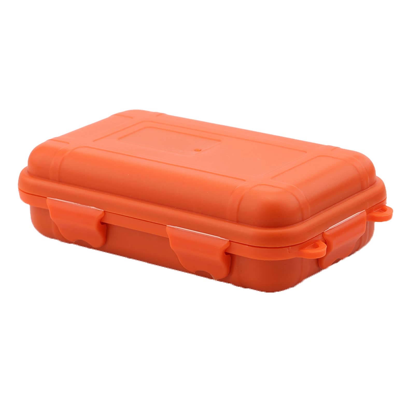 Yosoo Outdoor Waterproof Airtight Survival Storage Case Container Fishing Carry Box (Orange, L) Small Waterproof Case Small Waterproof Container