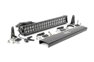 rough country 20" black series dual row cree led light bar - 70920bl