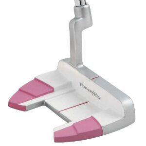 powerbilt ex-750 tps x-type m800 mallet golf putter for women, right handed 34"