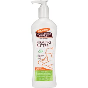 palmer's cocoa butter formula firming butter body lotion, postpartum pregnancy skin care, 10.6 ounces (pack of 6)