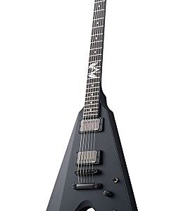 ESP LTD Vulture Signature Series James Hetfield Electric Guitar with Case, Satin Black