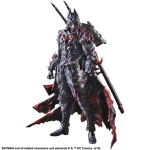 square enix dc comics variant play arts kai: batman timeless bushido action figure