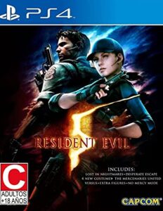 resident evil 5 - standard edition - playstation 4