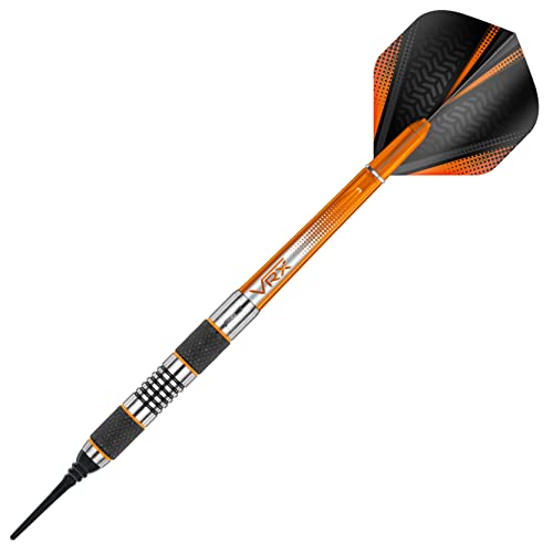 RED DRAGON Amberjack 1 Soft Tip: 18g - Tungsten Soft Tip Darts Set with Flights and Stems