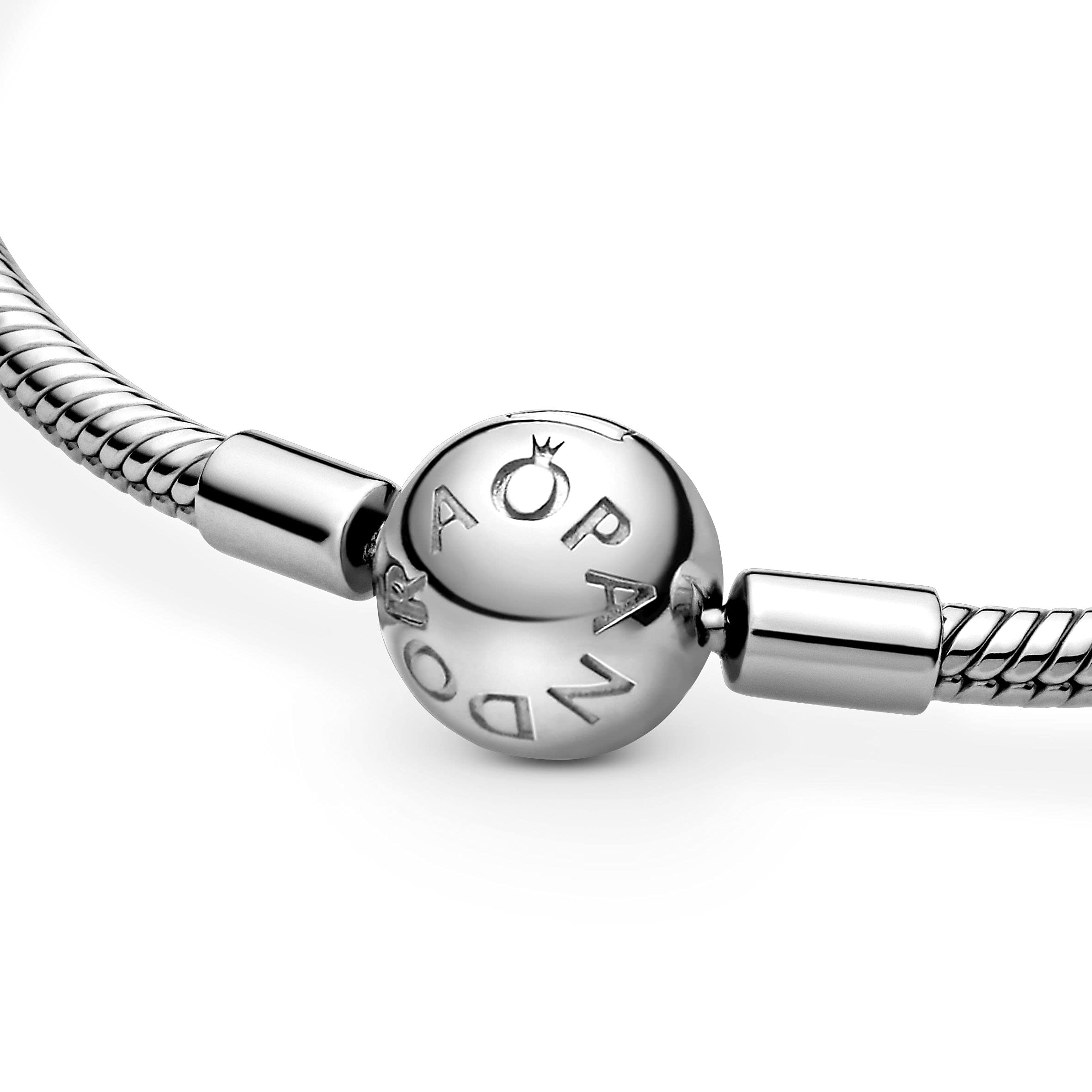 PANDORA Smooth Silver Clasp Bracelet