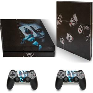 gizmoz n gadgetz ps4 playstation 4 batman joker skull skin sticker decal console 2 x controller