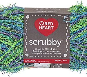 RED HEART Scrubby Yarn, Capri