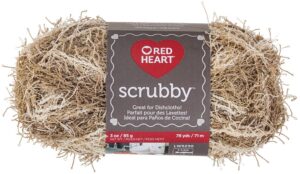 red heart almond scrubby yarn, 1, 234 foot