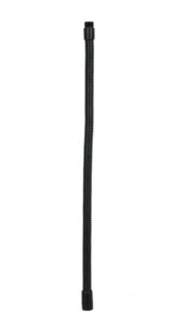 gator frameworks flexible black gooseneck for microphones; 19" length (gfw-mic-gn19)