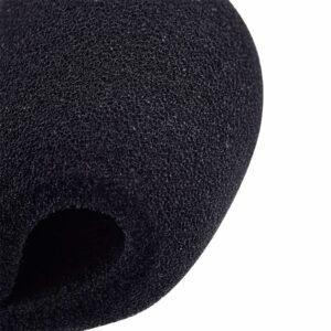 Mudder 10 Pack Foam Mic Cover Handheld Microphone Windscreen, Black