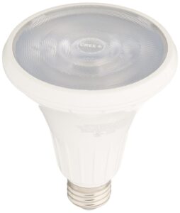 cree bpar30l-0853040c-12de26-1c100 75w equivalent bright white 3000k par30 long neck 40 degree flood dimmable led light bulb