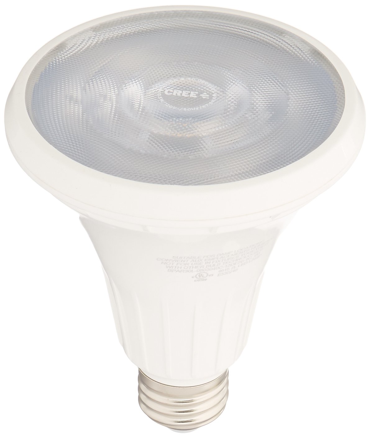 Cree BPAR30L-0853040C-12DE26-1C100 75W Equivalent Bright White 3000K PAR30 Long Neck 40 degree Flood Dimmable LED Light Bulb