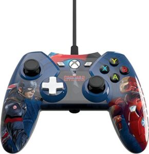 captain america civil war wired controller for xbox one & windows