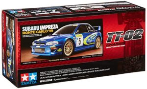 tamiya 58632 – 1:10 rc subaru impreza mc 99 tt-02 model car