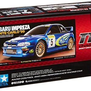 Tamiya 58632 – 1:10 RC Subaru Impreza MC 99 TT-02 Model Car