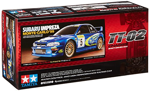 Tamiya 58632 – 1:10 RC Subaru Impreza MC 99 TT-02 Model Car