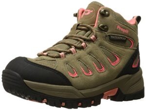 propét women's ridgewalker boot, gunsmoke melon, 6 m us