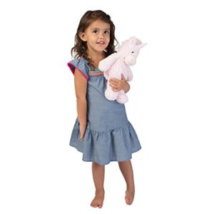 Manhattan Toy Adorables Petals Unicorn Stuffed Animal, 11"