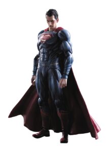 square enix batman v superman: dawn of justice: play arts kai superman action figure