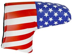 hot-z usa putter golf head cover red/white/blue