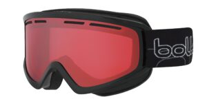 bolle schuss shiny gun googles, black vermillion, one size