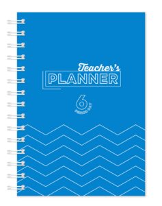 silvine a5 teachers academic wirebound planner for 6 period