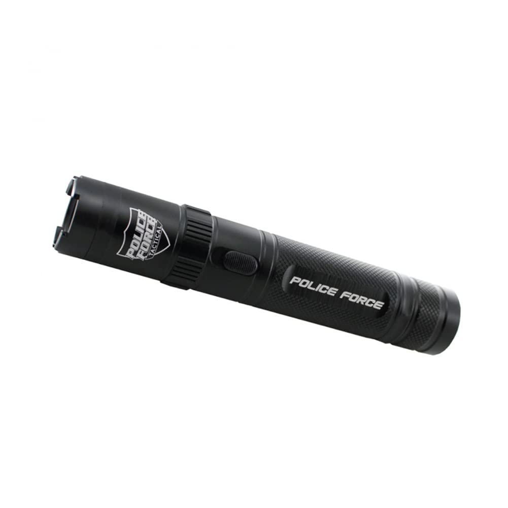 Streetwise Security Products PF9200BK Police Force 9,200,000 Volt Tactical Stun Gun Flashlight - Black