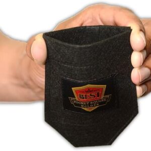 Best Pocket Square Holder, Black, Size One Size