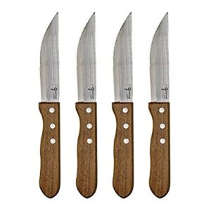 starfrit steak knife, 12.3x 7.1x 0.8, brown