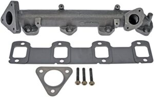 dorman 674-954 passenger side exhaust manifold kit - includes required gaskets and hardware compatible with select ford models