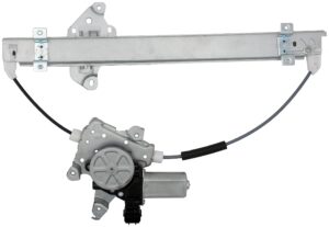 dorman 751-438 front driver side power window regulator and motor assembly compatible with select nissan models