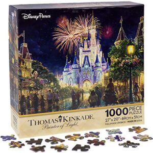 Walt Disney World Thomas Kinkade Main Street U.S.A. Fireworks 27"x20" 1000 Piece Puzzle