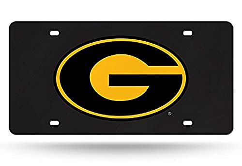 Rico Industries Laser Inlaid Metal License Plate Tag, , 6 x 12-inches