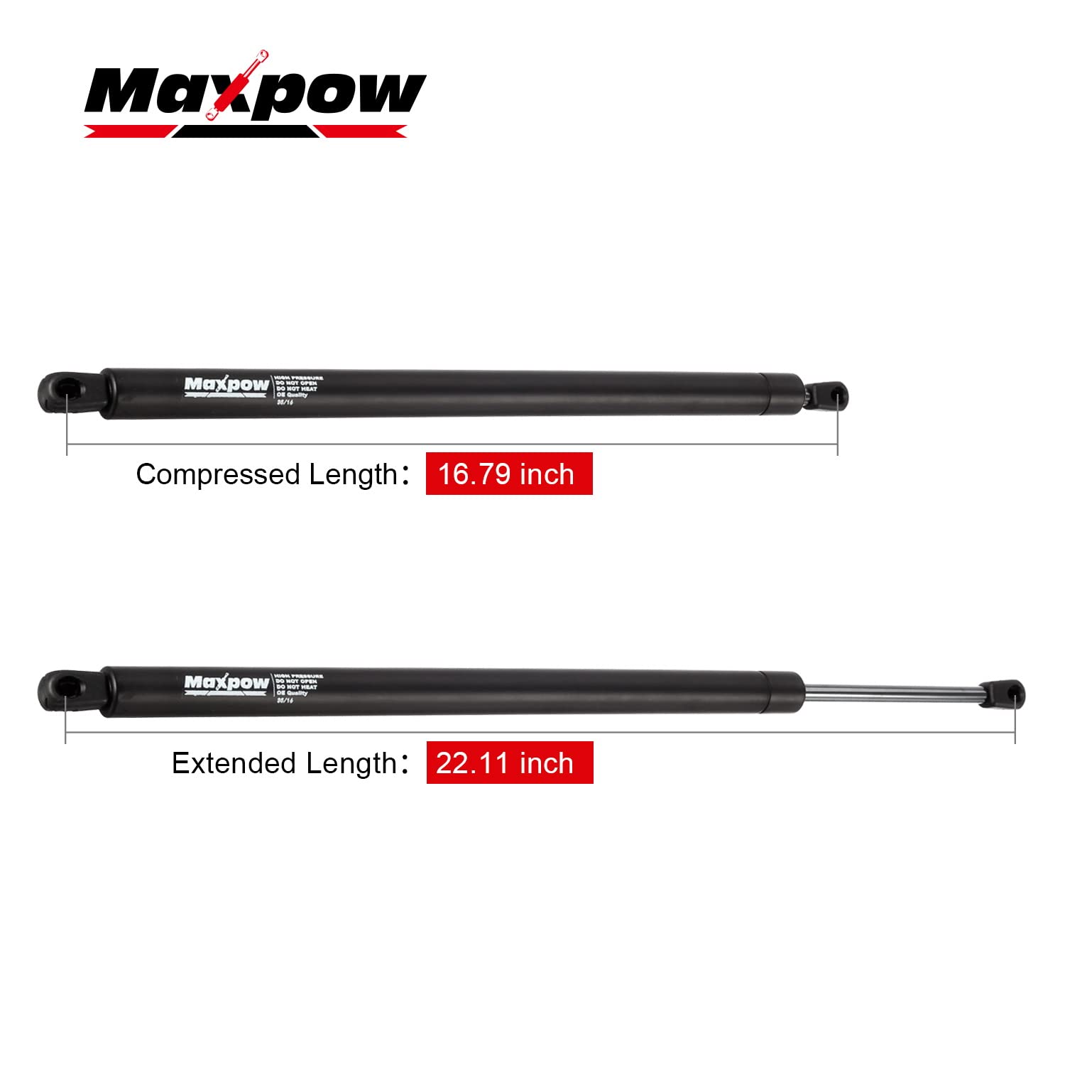 Maxpow 2pcs Rear Liftgate Hatch Gas Charged Lift Support Compatible with Ford Expedition 1997 1998 1999 2000 2001 2002 SG204020