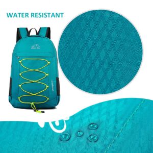 CLEVER BEES Outdoor Foldable Water Resistant Hiking Backpack