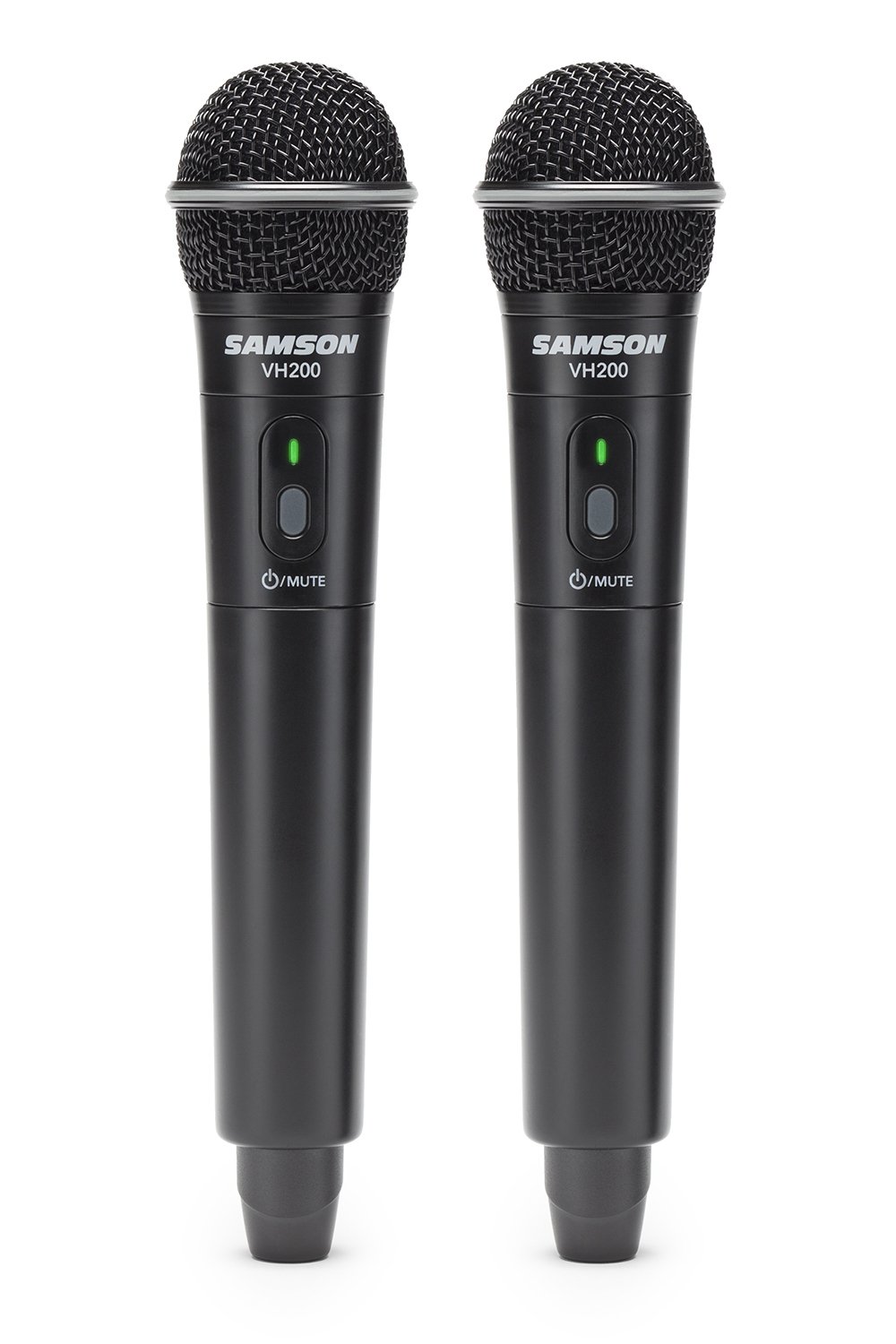 Samson Stage 200 Dual-Channel Handheld VHF Wireless System with Two Q6 Dynamic Microphones (Group A)