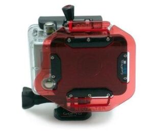 ragecams oculus red dive housing filter for gopro hero2 hero