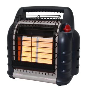 Mr. Heater F274830 MH18BRV Big Buddy Grey Indoor-Safe Portable RV Propane Heater (4,000 , 9,000 and 18,000 BTU)