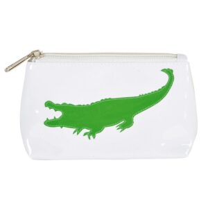 alligator silhouette clutch