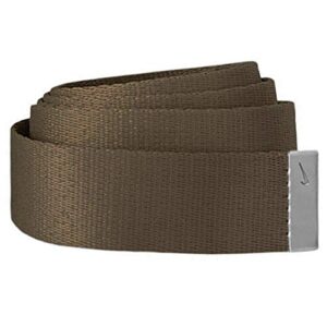 Nike Men's Standard 3 Pack Web Belt, Black/Cargo Khaki/Khaki, One Size