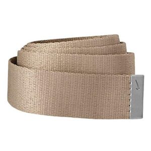 Nike Men's Standard 3 Pack Web Belt, Black/Cargo Khaki/Khaki, One Size