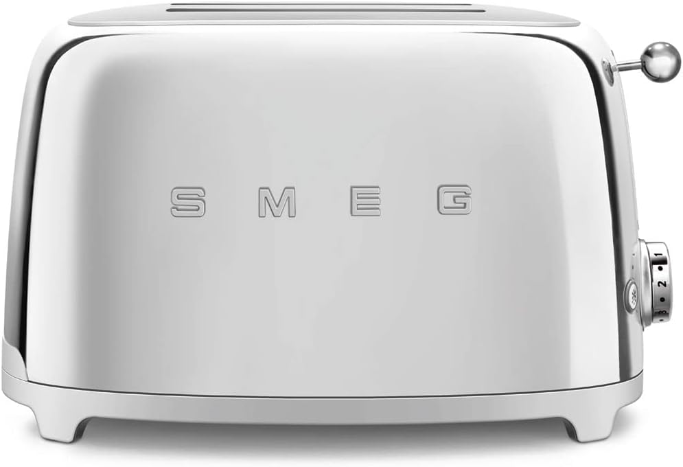 Smeg 2-slice toaster (Stainless Steel)