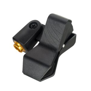 Bearstar 2-Pack Spring-Loaded Microphone Clips for Most Handheld Transmitters Less Than 4.5 cm