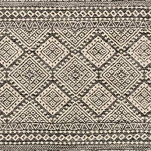 Loloi Emory Graphite/Ivory 2'-5" x 7'-7" Runner Rug