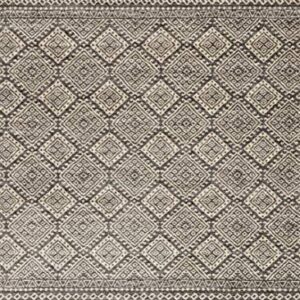 Loloi Emory Graphite/Ivory 2'-5" x 7'-7" Runner Rug