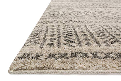 Loloi Emory Stone/Graphite 5'-3" x 7'-7" Area Rug