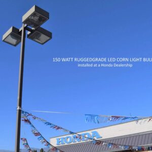 RuggedGrade 150 Watt - Aries III Series LED Corn Bulb - 5000K - 22,200 Lumens - E39 Base - Dimmable