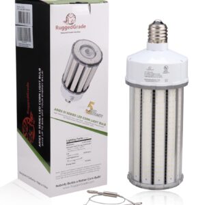 RuggedGrade 150 Watt - Aries III Series LED Corn Bulb - 5000K - 22,200 Lumens - E39 Base - Dimmable