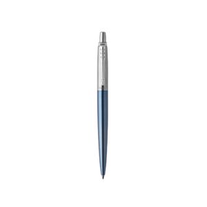 PARKER Jotter Ballpoint Pen, Waterloo Blue with Medium Point Blue Ink, Gift Box (1953191)